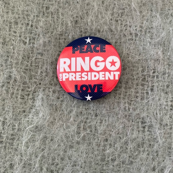 Accessories | Two Vintage Ringo For President Pinbutton Good Condition ...